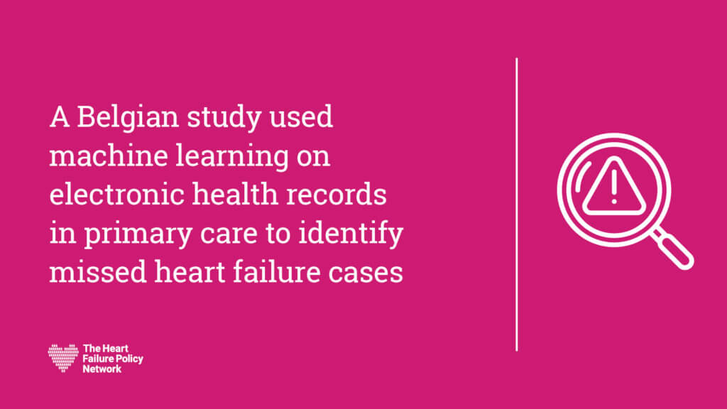 Innovation in heart failure: early diagnosis in community settings ...